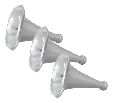 Kit 3 Cornetas Plásticas Longa LC14-25 - Cromada - Kit de Produtos ...