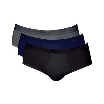 Kit 3 Cuecas Zorba Slip Modal 688 Sortido - Cueca - Magazine Luiza