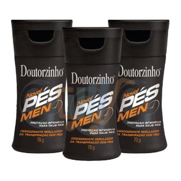 Kit 3 Desodorante Para Pés Doutorzinho Hidratante Anti Cheiro Men ...