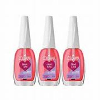 Kit 3 Esmalte colorama Base Nail Tint - Esmalte - Magazine Luiza