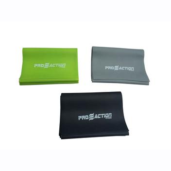 Kit 3 Faixas Elásticas Látex Thera Band - Funcional Completo ProAction ...