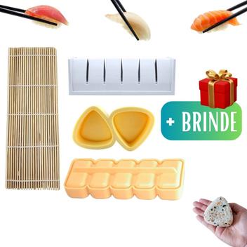Kit 3 Formas Molde Onigiri Oniguiri Sushi Esteira Culinária Japonesa ...