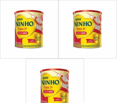 Kit 3 Fórmulas Infantis em Pó Ninho Fases + 1 800g - Nestlé - Fórmula ...