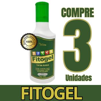 Kit 3 Gel Massageador de Arnica Fitogel - Cosméticos para Massagem ...
