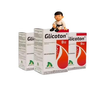 Kit 3 Glicoton B12 500ml Suplemento Repositor - 000368 - Isotônico e ...