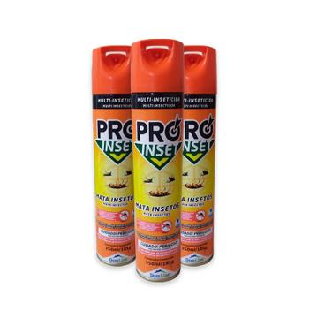 Kit 3 Inseticida Multi Inseticida Mata Insetos Barata Mosca Pro Inset ...