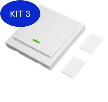 Kit 3 Interruptor Sem Fio Rf433 1 Tecla Para Sonoff Rf - Itead ...