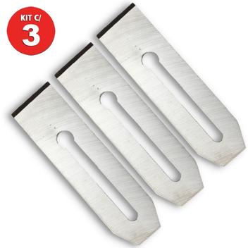 Kit 3 Lâmina para Plaina Manual N.3 185x45mm Beltools - Lâmina de Plaina - Magazine {{route ...