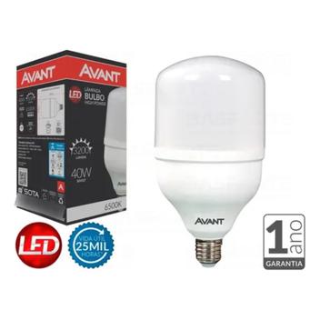 Kit 3 Lâmpadas Led Bulbo Hp 40w Alta Potencia E27 6500k - Avant ...