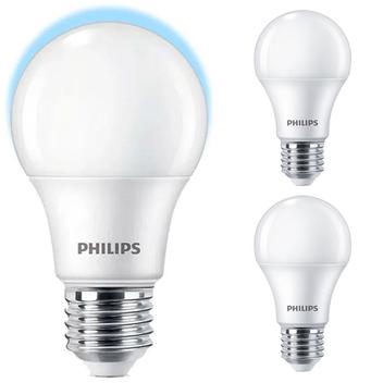 Kit 3 Lâmpadas Led Philips Bulbo 9w Equivale 60w Branco Frio Luz Branca 6500k E27 Bivolt ...