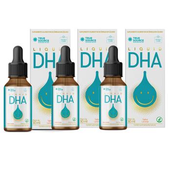 Kit 3 Liquid Dha 100% Natural gotas liquido TrueSource - True Source ...