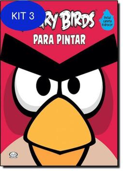 Kit 3 Livro Angry Birds Para Pintar - Vergara & Riba - Livros de ...