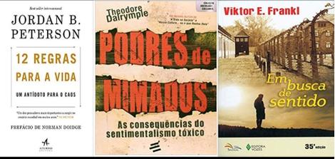 KIT 3 LIVROS 12 Regras Para A Vida + Podres de Mimados + Em Busca De ...