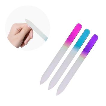 Kit 3 Lixa Vidro Cristal Unha Alongamento Gel Fibra Manicure - LULLU ...