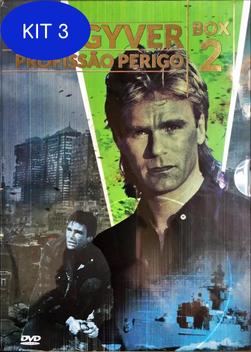 Kit 3 Macgyver Profissão Perigo Box 2 DVD - Momento cultural - Filmes ...