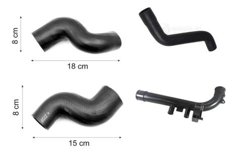 Kit 3 Mangueiras Arrefecimento + Tubo Corsa C/ar Quente 99.. - ARREFECE ...