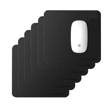 Kit 3 Mouse Pad De Couro 20X20 + Porta Copos - Genertoy - Mouse Pad ...