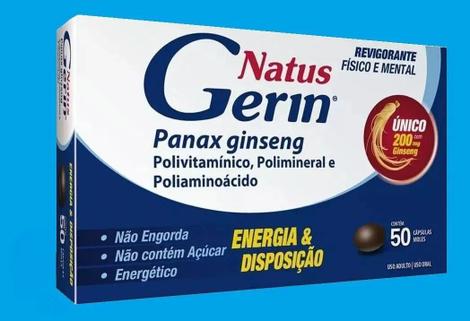 Kit 3 Natus Gerin 50 Capsulas Revigorante Fisico - Legrand - Vitaminas ...