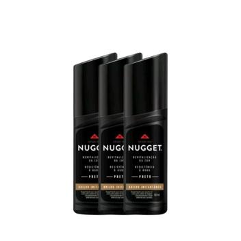 Kit 3 Nugget Líquido Preto 60ml - Reckitt - Graxa / Cera de Sapato ...