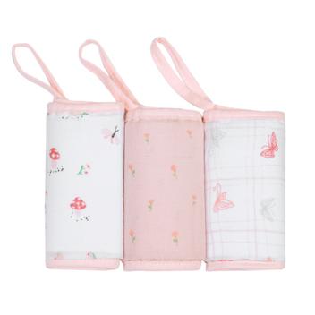 Kit 3 Paninhos de Boca Soft Papi 32x32cm Encanto Cogumelo - Prendedor ...