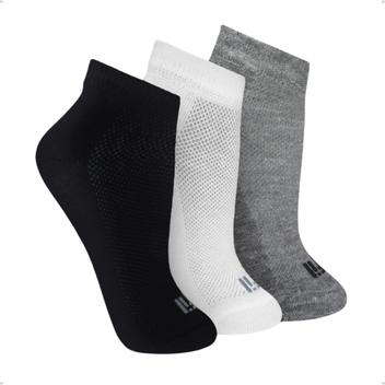 Kit 3 Pares Meias Cano Baixo Unissex Soquete Original Trifil - Meia ...