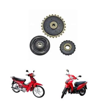 Kit 3 Peça Tensor Guia Corrente Comando Shineray Phoenix Jet - CATI ...