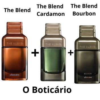 Kit 3 perfumes The Blend + The Blend Bourbon + The Blend Cardamom ...