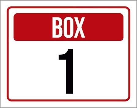 Kit 3 Placas Box 1 Kit 3 Placas Vermelha 36X46 - Sinalizo - Placa de ...