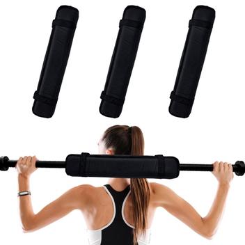 Kit 3 Protetor de Barra Para Academia Treino de Agachamento Exercícios ...