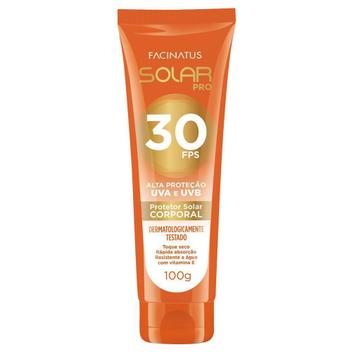 Kit 3 Protetor Solar Corporal Solar Pro Facinatus 100G - Protetor Solar ...