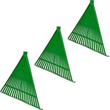 Kit 3 Rastelos De Plástico Para Jardim Sem Cabo 20 Dentes SF ...