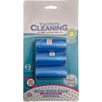 Kit 3 Refil Cata Caca Com Saquinhos Grandes - The Pets Brasil - Coletor ...