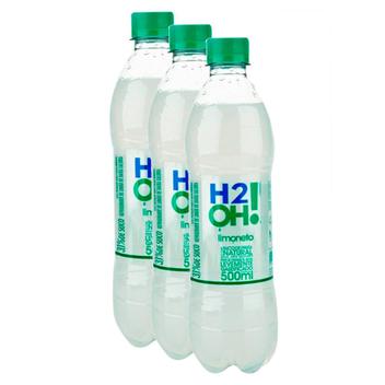 Kit 3 Refrigerante H2OH! Limoneto 500ml - Refrigerante - Magazine Luiza