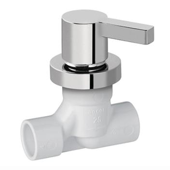 Kit 3 Registros Base Basetec Pvc Cerâmico 25 Mm com Acabamento Chess ...