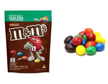 Kit 3 Sachês M&m's Chocolate Ao Leite 148g -MARS - MMs - Magazine Luiza