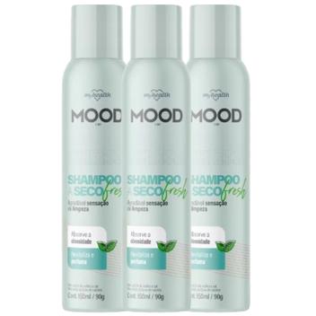Kit 3 Shampoo A Seco Fresh Mood Care 150Ml - My Health - Shampoo a Seco ...