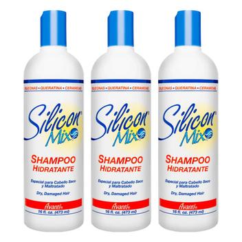 Kit 3 Shampoo Hidratante Avanti 473ml - Silicon Mix - SiliconMix - Kit ...
