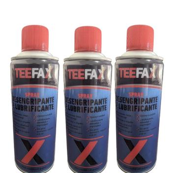 Kit 3 Spray Lubrificante Desengripante Teefax 230g limpa e lubrifica ...