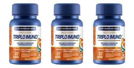 Kit 3 Suplemento Vitamínico Triplo Imuno 30Cpr - Catarinense ...