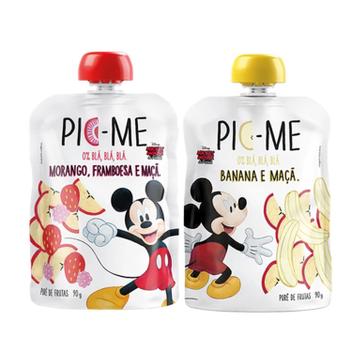 Kit 3 Tipos De Pic-Me Disney 90G (4 Unidades De Cada) - Slime / Amoeba ...