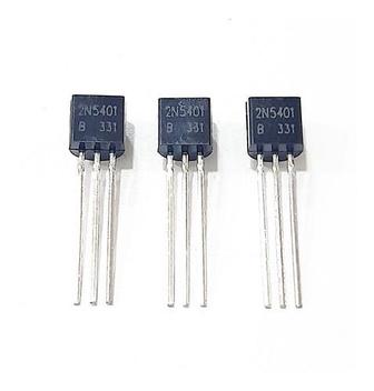 Kit 3 Transistor 2n5401 5401 160v 200ma Pnp - Transistor - Magazine Luiza