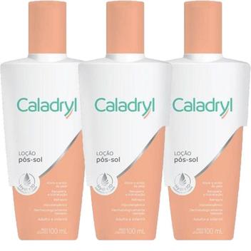 Kit 3 Un Caladryl Loção Pós Sol 100Ml - Pós Sol - Magazine Luiza