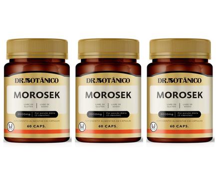 Kit 3 Un - Morosek 2000Mg 60 Capsulas Dr. Botanico - Ômega 3 / Óleo de ...