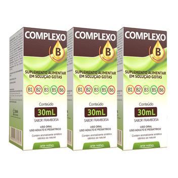 Kit 3 und Complexo B Gotas 30 ml Arte Nativa - Complexo B - Magazine Luiza