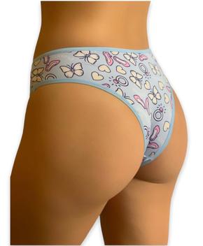 Kit 3 unidades Calcinha tanga conforto microfibra forro 100% algodão - Bless Moda Íntima ...