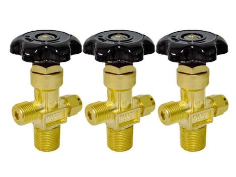 Kit 3 Válvula de Topo para Cilindro de Co2 Gás Carbônico Rosca 3/4" 14 ...
