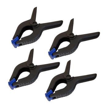 Kit 30 Grampo Sargento Multiuso 6 Pol Aperto Rápido Plástico - Rayco ...