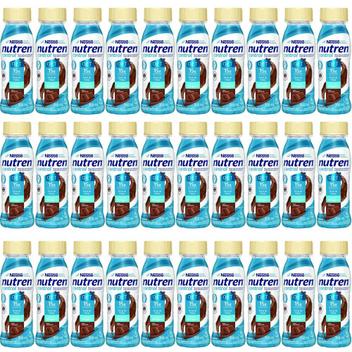 Kit 30 Nutren Control Diet Chocolate Complemento Alimentar 200ml ...