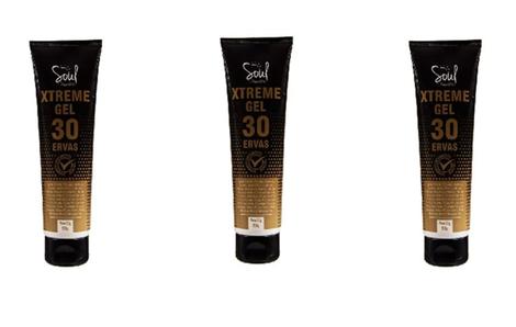 Kit 3Un Pomada Massageadora Xtreme Super Gel 30Ervas Soul - Cosméticos para Massagem - Magazine ...