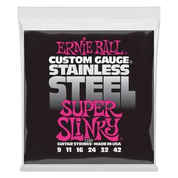 Kit 3X Enc. Guit. Ernie Ball 09/42 R. Slink S. Steel 2248 - Cordas para ...